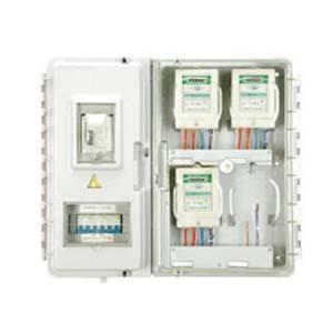 Waterproof external electric meter box with Single Phase 4-position ...