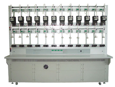 Single Row Electrical Energy Meter Test Calibration Bench for 6 / 8 KWH ...